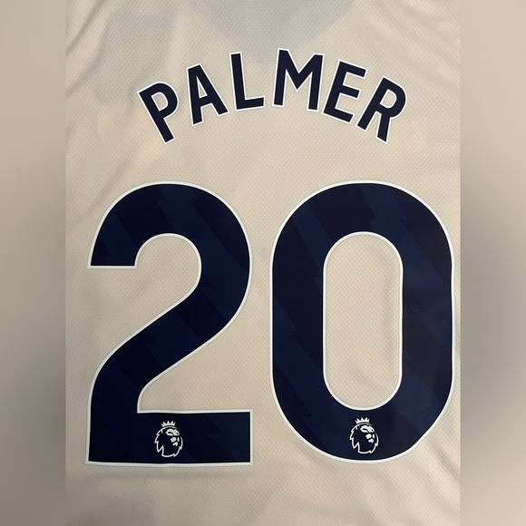 Nike | Shirts | Cole Palmer 2 Chelsea Away Sl Beige Soccer Jersey ...